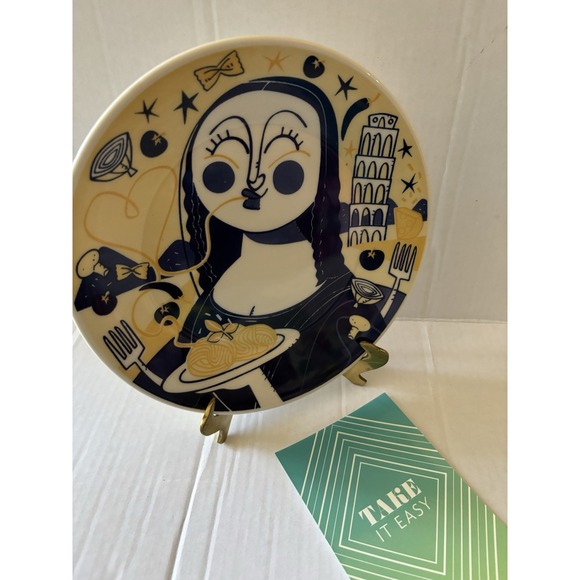 Dining | Andre Mello 218 Plate Spoleto Mona Lisa Restaurant Ware Plate ...